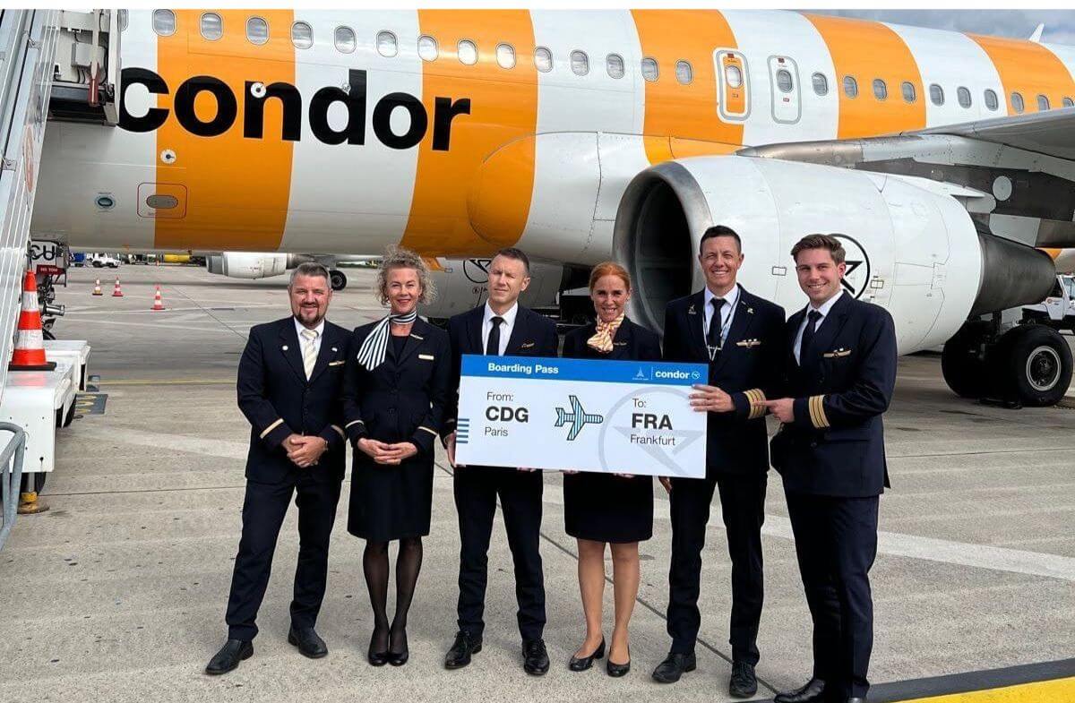 Condor : vol inaugural Paris et Francfort | Aerobernie